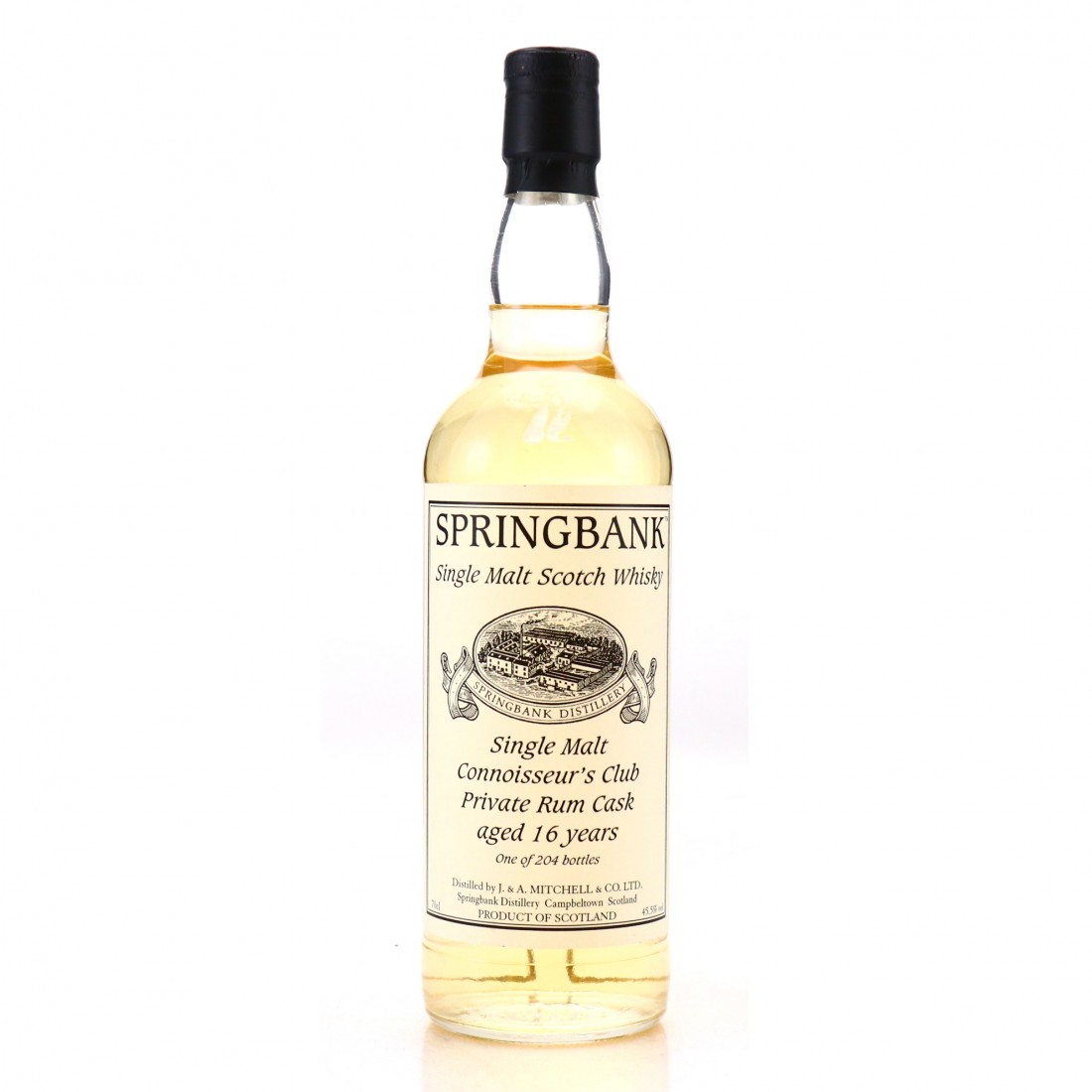 Springbank 16 Year Old Private Rum Cask / Connoisseur's Club | Whisky ...