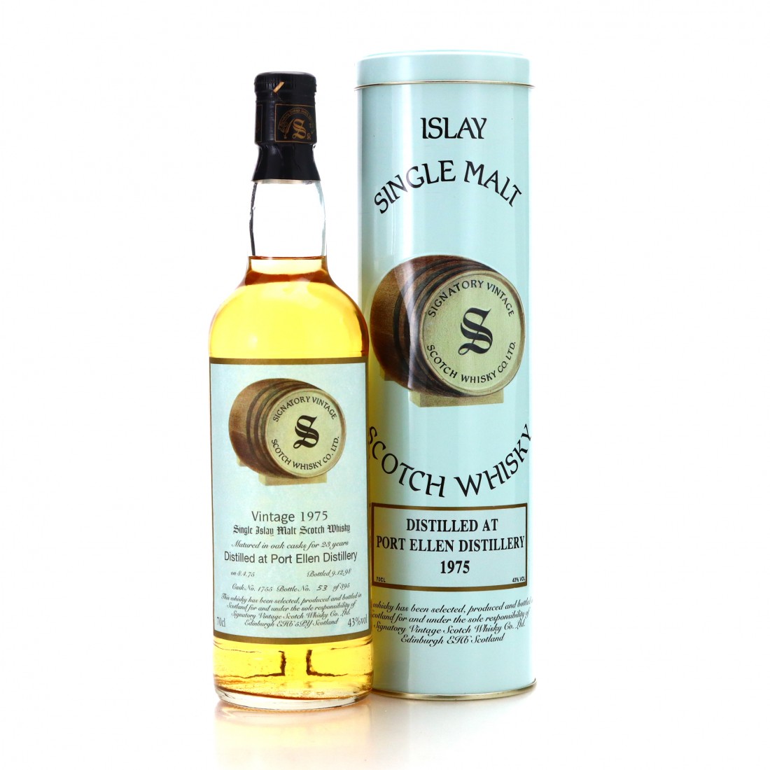Port Ellen 1975 Signatory Vintage 23 Year Old #1755 | Whisky Auctioneer