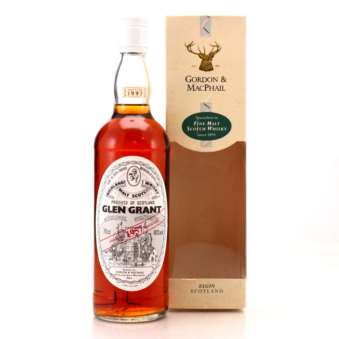 Glen Grant 1957 Gordon and MacPhail bottled 1997 | Whisky Auctioneer