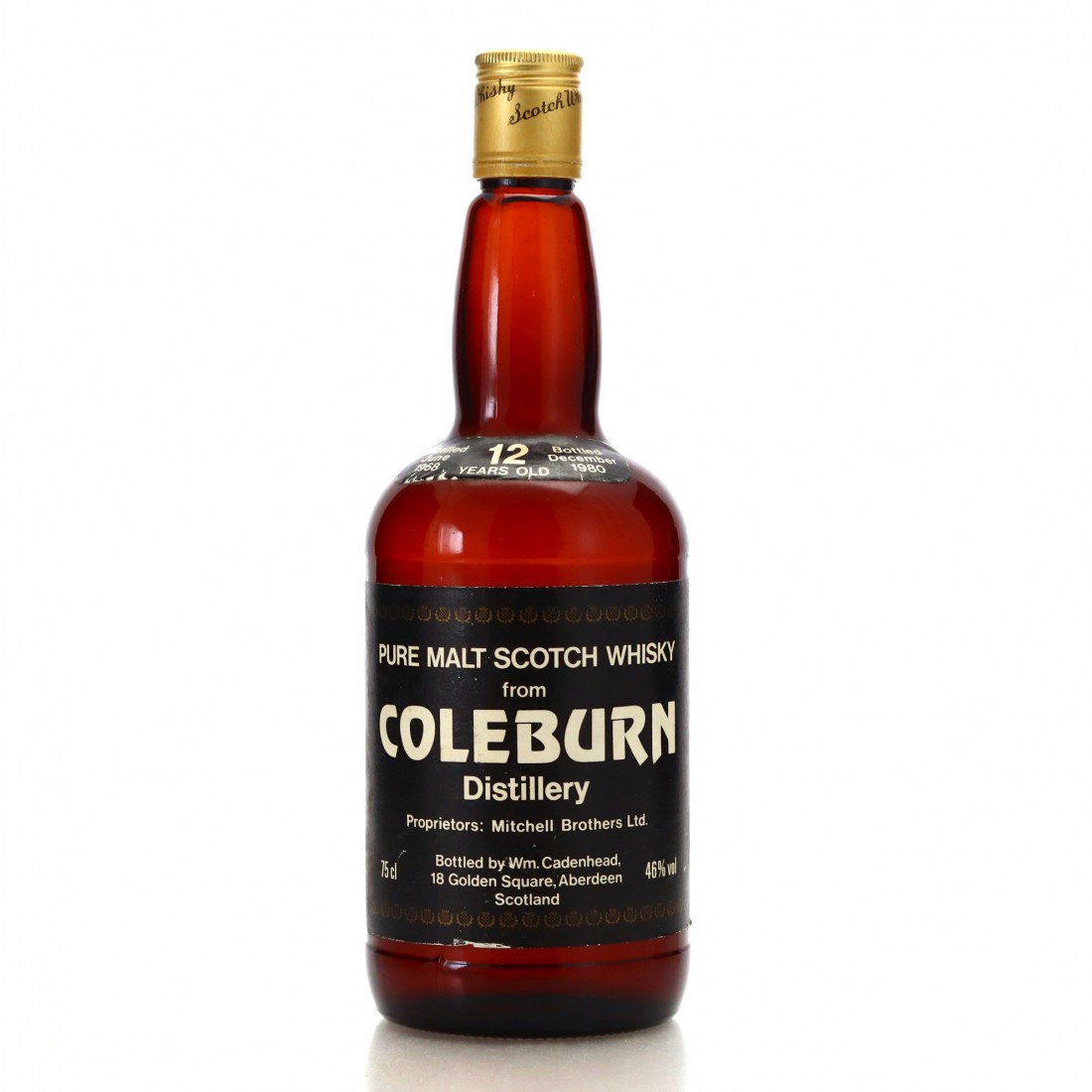 Coleburn 1968 Cadenhead's 12 Year Old / Scoma Import | Whisky Auctioneer