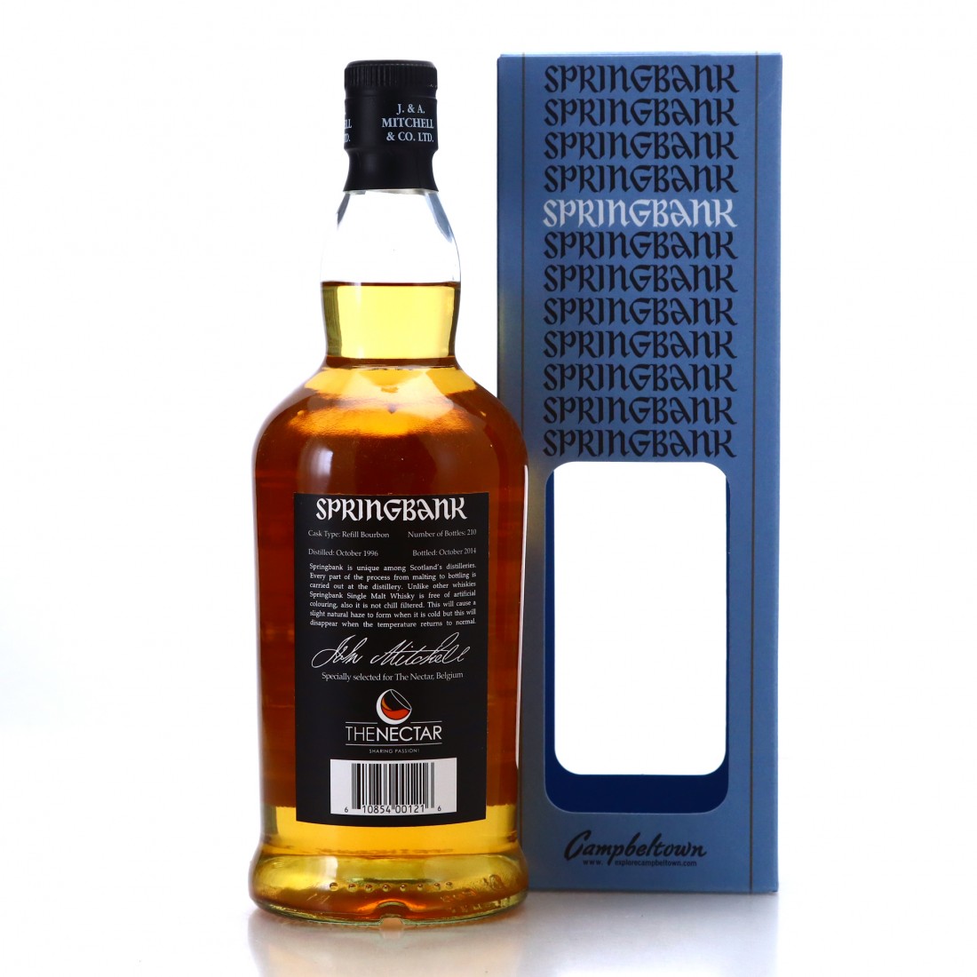 Springbank 1996 Single Bourbon Cask / The Nectar | Whisky Auctioneer