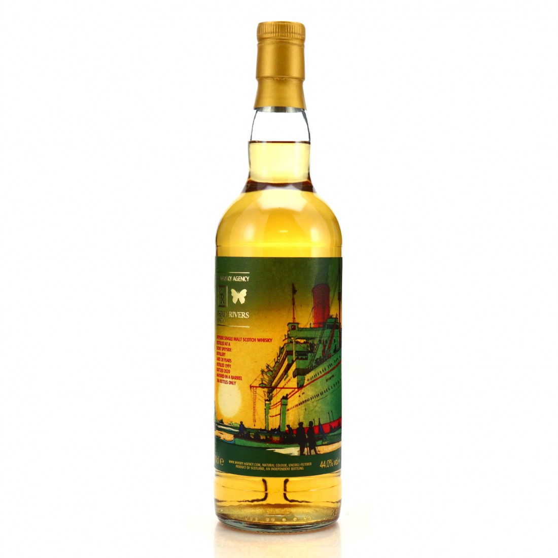 Speyside Single Malt 1991 Whisky Agency 28 Year Old Three Rivers