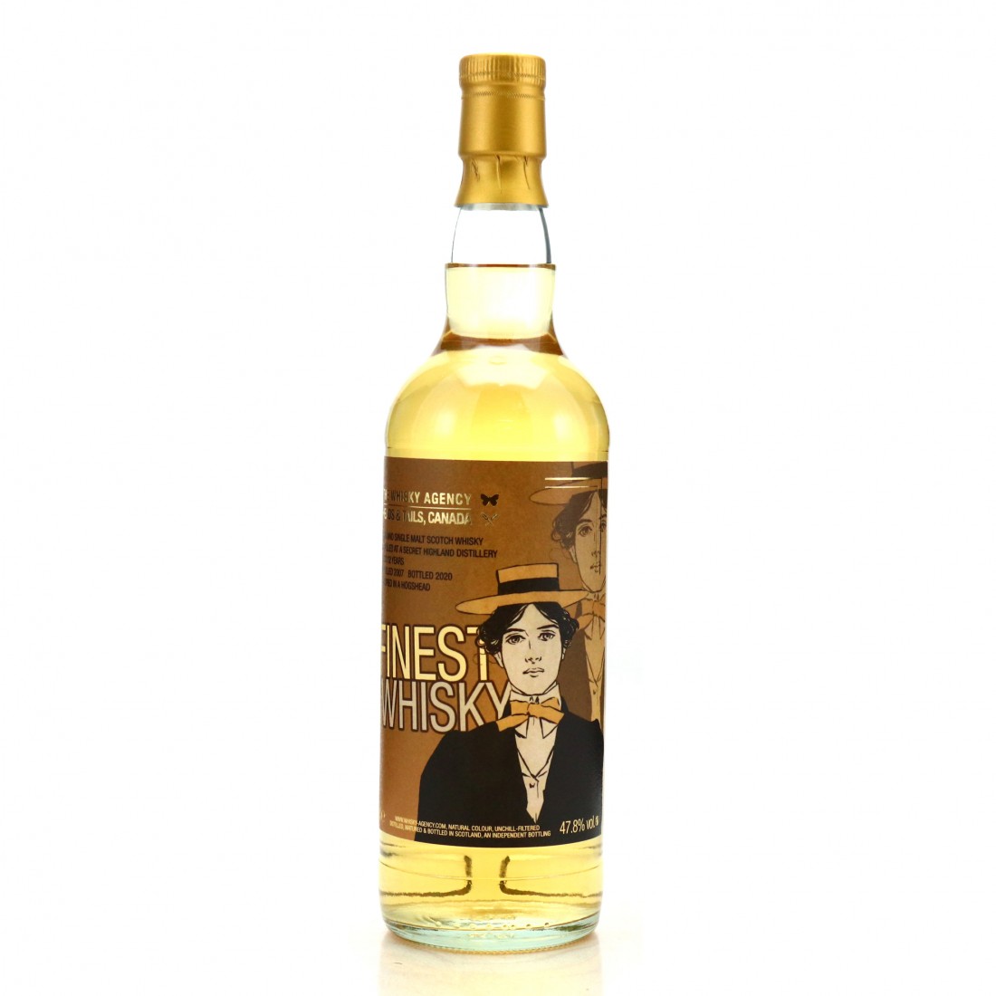 Highland Single Malt 2007 Whisky Agency 12 Year Old Heads And Tails