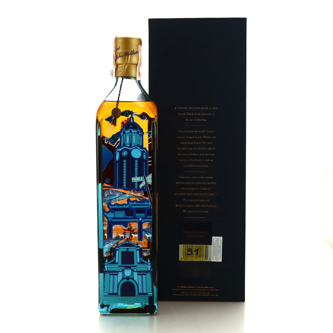 Johnnie Walker Blue Label Manila Limited Edition 75cl | Whisky Auctioneer