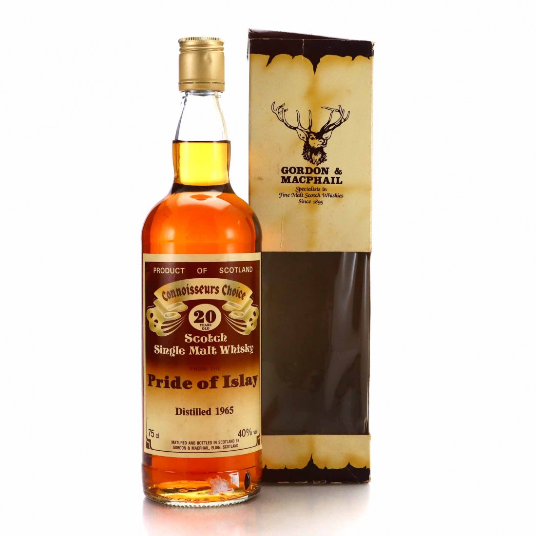 Ardbeg 'Pride of Islay' 1965 Gordon and MacPhail 20 Year Old | Whisky ...