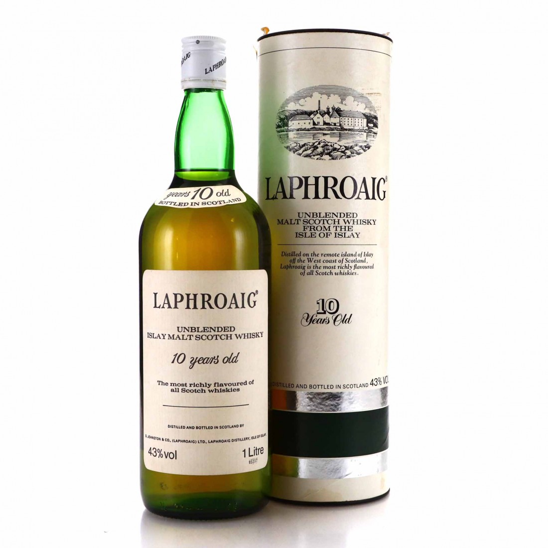 Laphroaig 10 Year Old 1 Litre early 1980s | Whisky Auctioneer