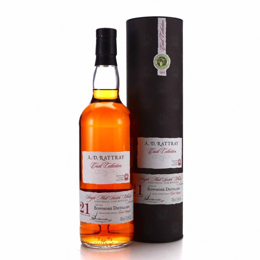 Bowmore 1991 A.D. Rattray 21 Year Old | Whisky Auctioneer