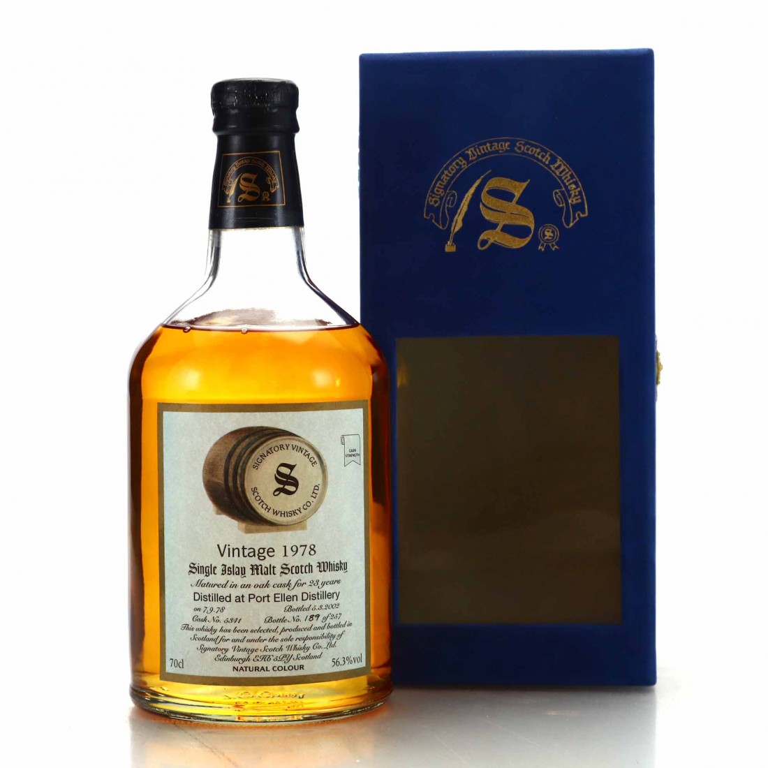 Port Ellen 1978 Signatory Vintage 23 Year Old #5341 | Whisky Auctioneer