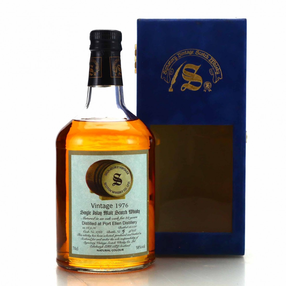 Port Ellen 1976 Signatory Vintage 23 Year Old | Whisky Auctioneer