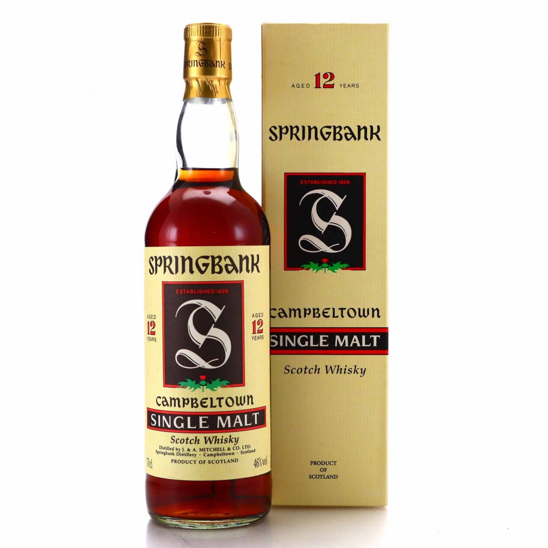 Springbank 12 Year Old Green Thistle 1990s | Whisky Auctioneer