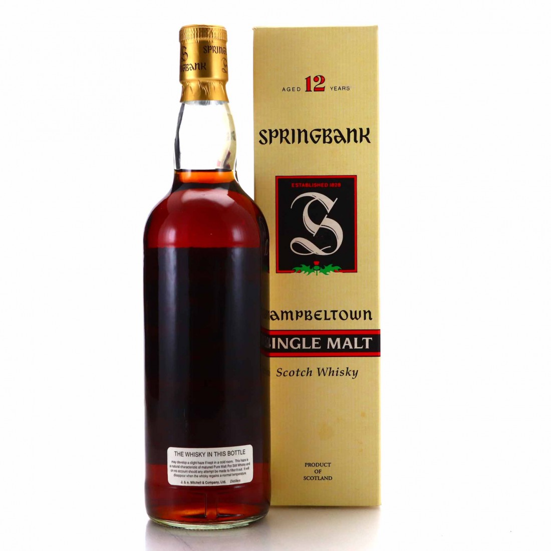 Springbank 12 Year Old Green Thistle 1990s | Whisky Auctioneer