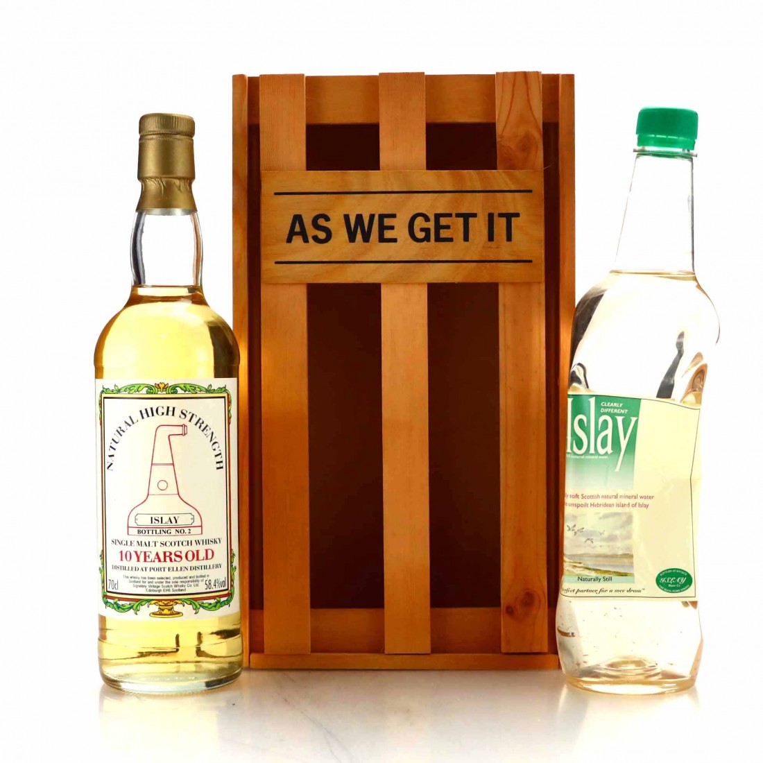 Port Ellen 10 Year Old Signatory Vintage Natural High Strength Gift ...