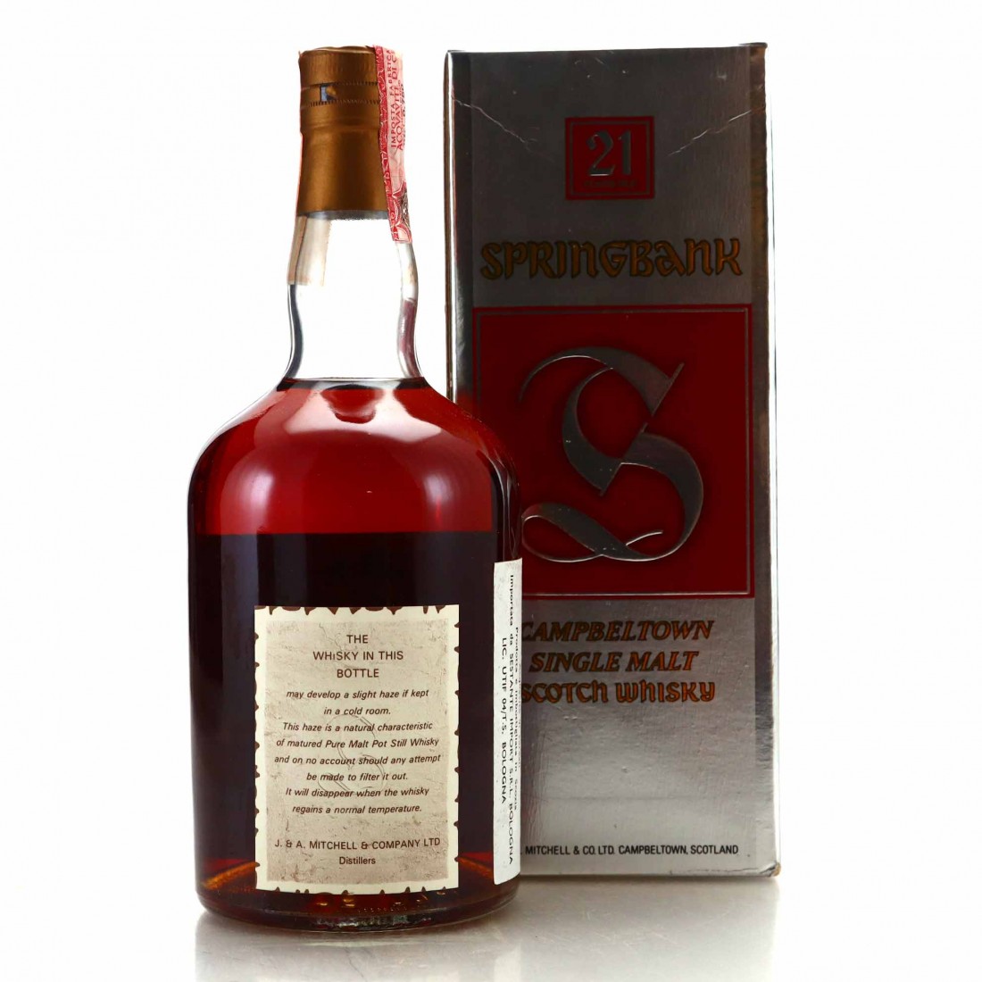 Springbank 21 Year Old J. Archibald Mitchell 75cl | Whisky Auctioneer