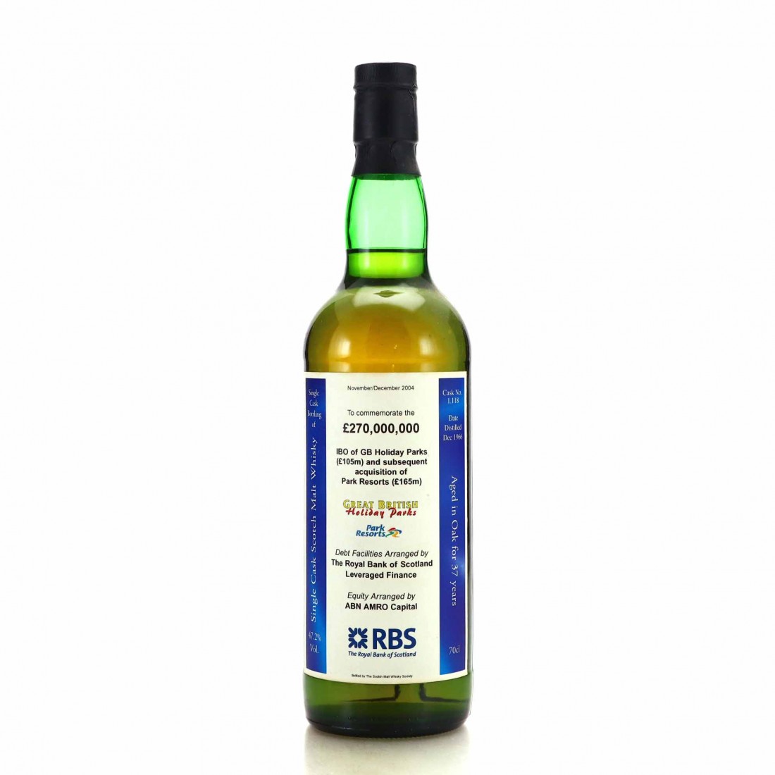 Glenfarclas 1966 SMWS 37 Year Old 1.118 / RBS Label | Whisky Auctioneer