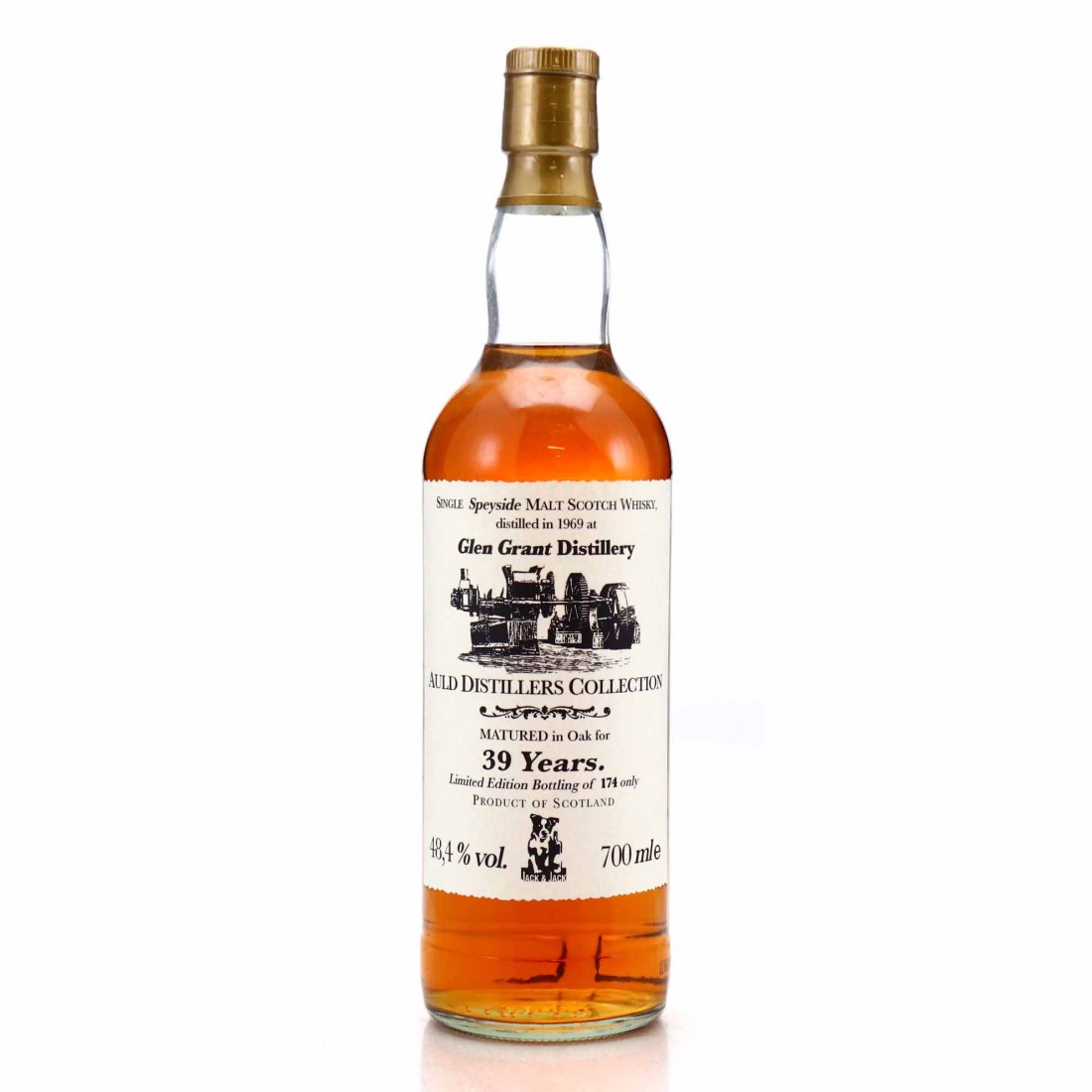 Glen Grant 1969 Jack Wiebers 39 Year Old Auld Distillers Collection ...