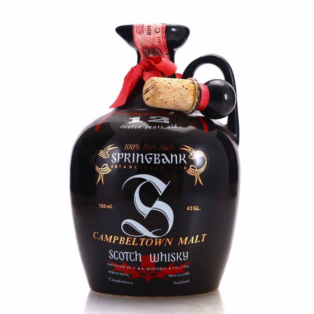 Springbank 12 Year Old Decanter 1980s | Whisky Auctioneer