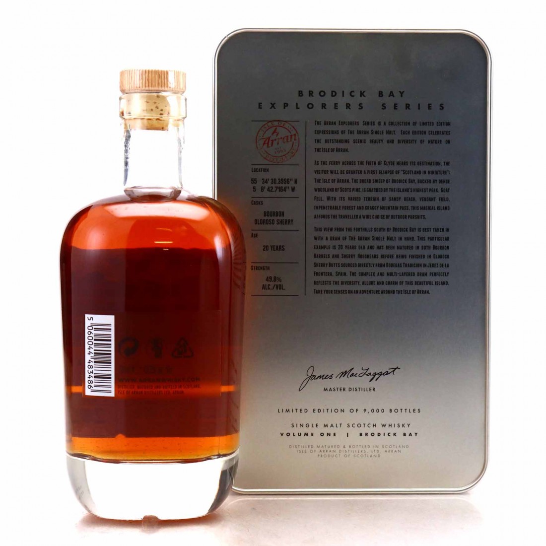 Arran 20 Year Old The Explorers Series Volume 1 / Brodick Bay | Whisky ...