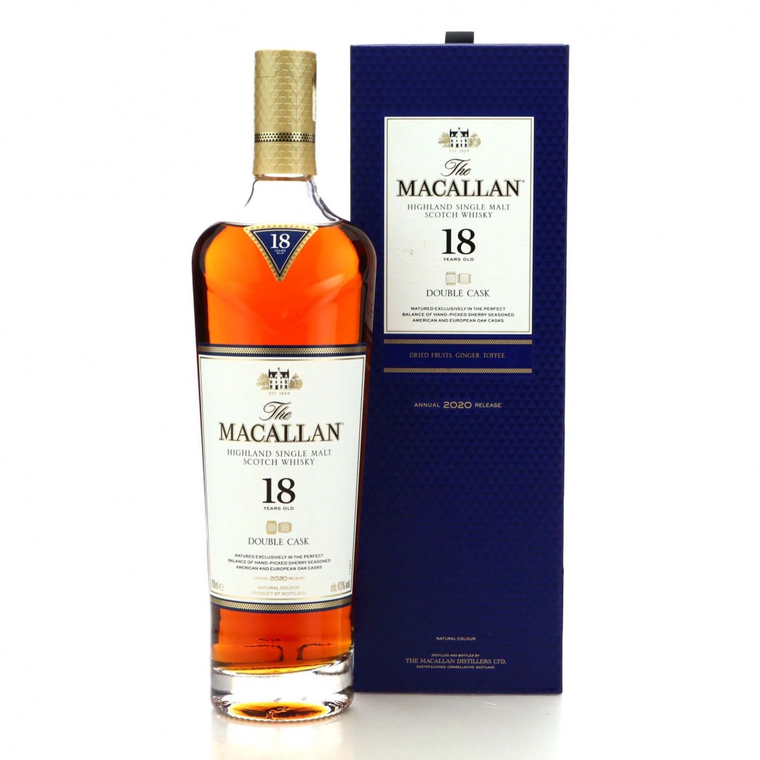 Macallan 18 Year Old Double Cask 2020 Release | Whisky Auctioneer