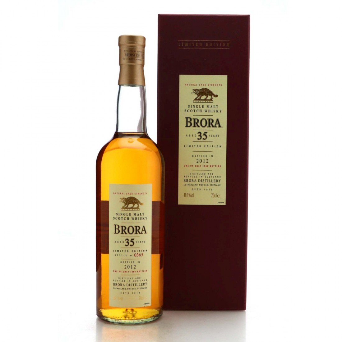 Brora 35 Year Old 2012 Release | Whisky Auctioneer
