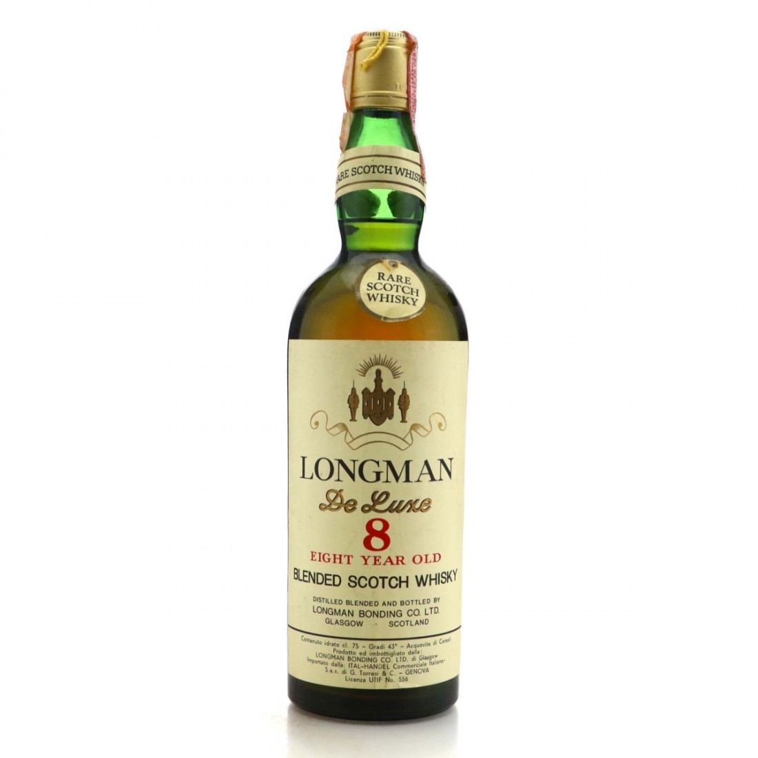 Longman 8 Year Old De Luxe Scotch Whisky | Whisky Auctioneer