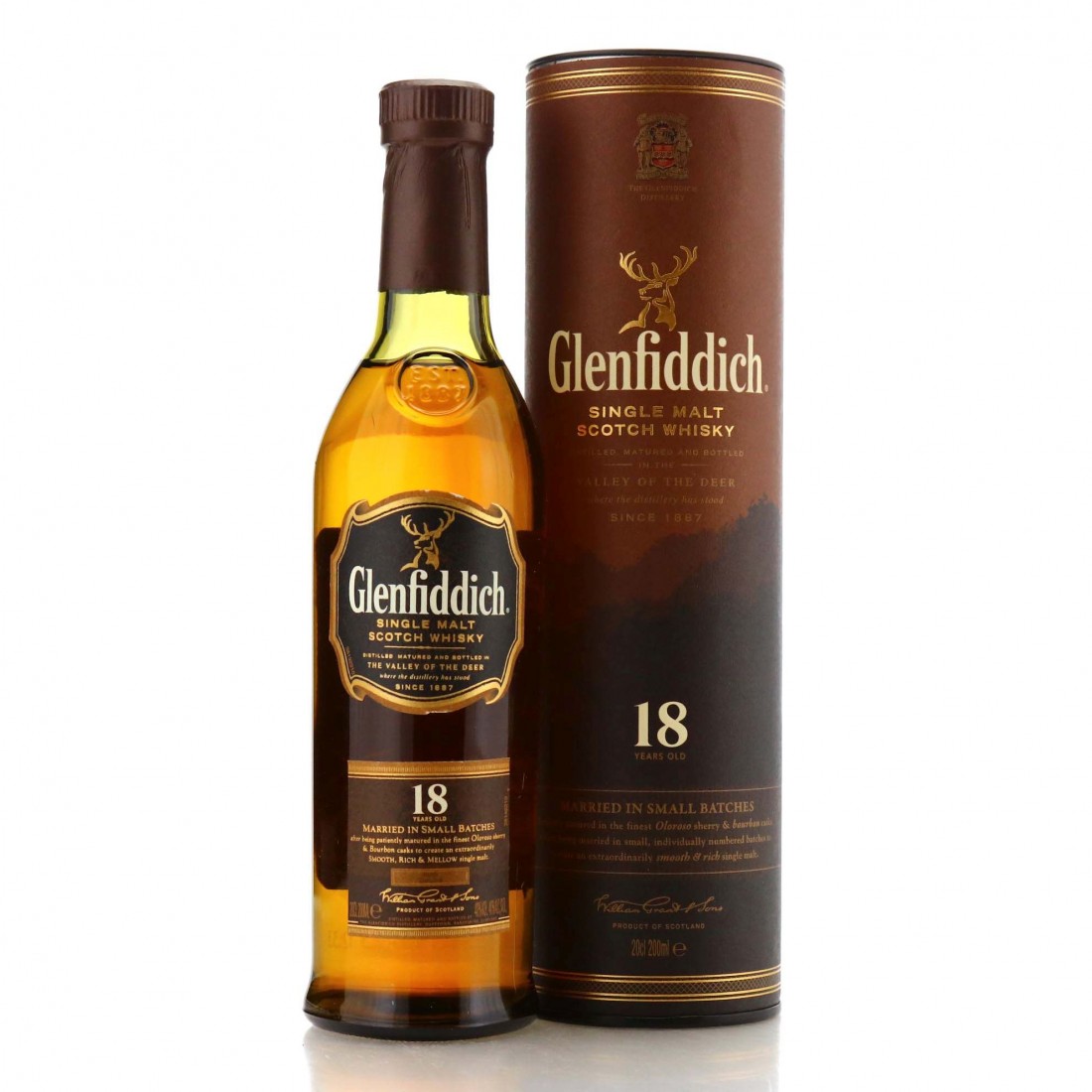Glenfiddich 18 Year Old Small Batch Reserve 20cl | Whisky Auctioneer