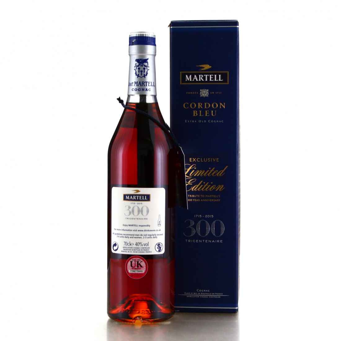 Martell Cordon Bleu Cognac 300 Year Anniversary | Whisky Auctioneer