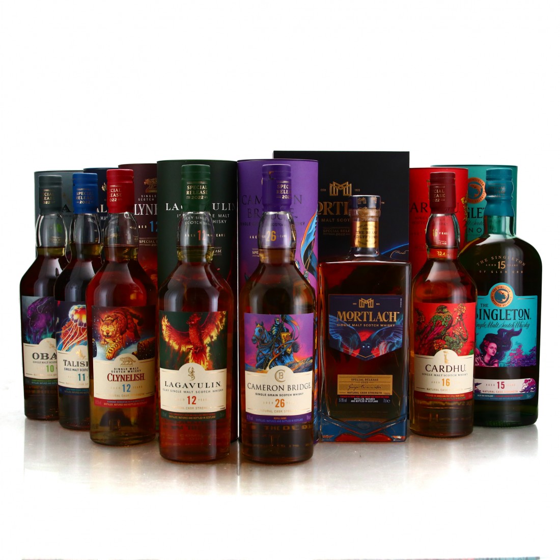 Diageo Cask Strength Special Releases 2022 8 x 70cl | Whisky Auctioneer