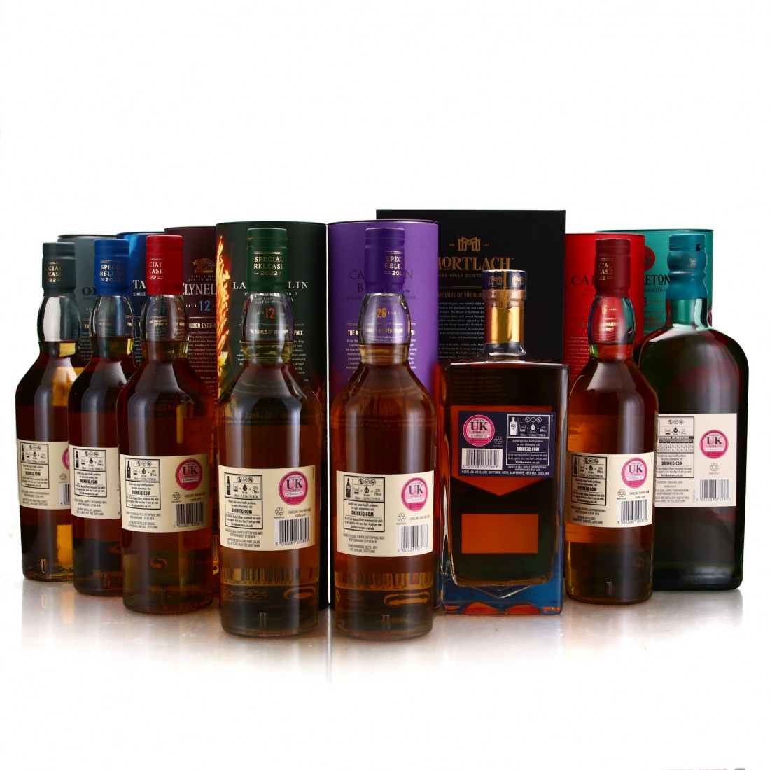 Diageo Cask Strength Special Releases 2022 8 x 70cl | Whisky Auctioneer