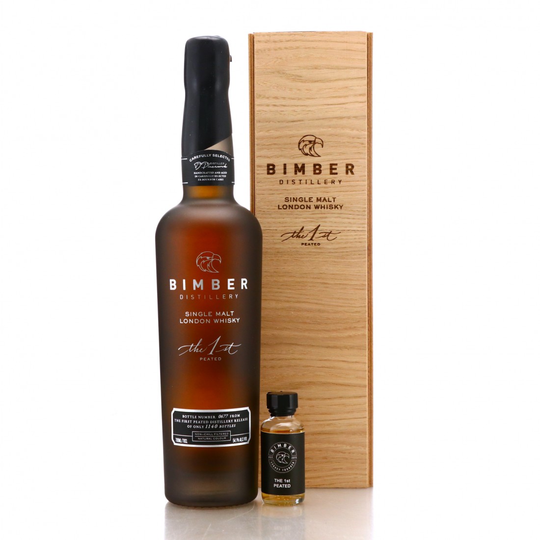 Bimber The 1st Peated Release 70cl Plus Miniature | Whisky Auctioneer