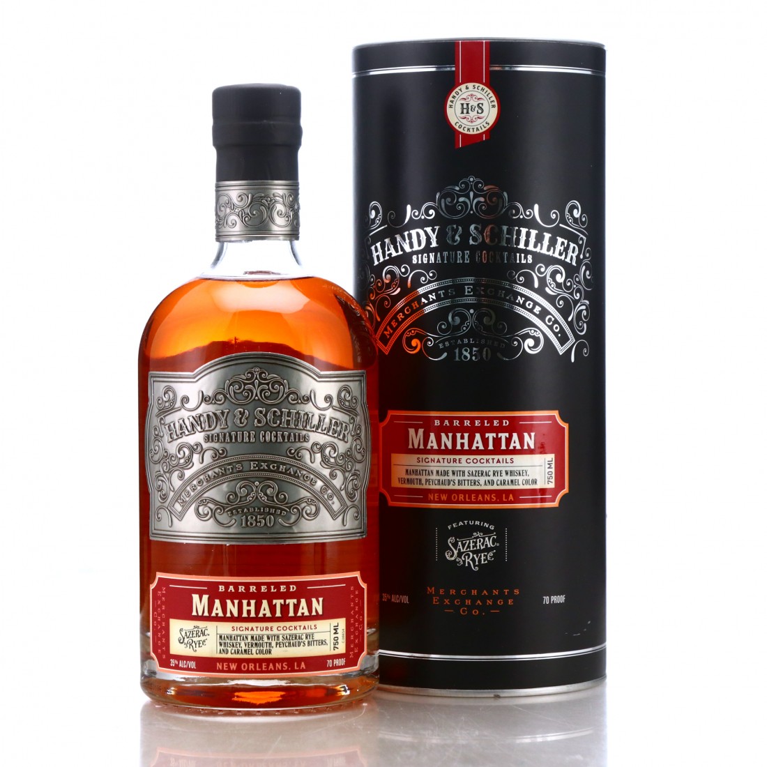 Sazerac Handy and Schiller Manhattan Cocktail | Whisky Auctioneer