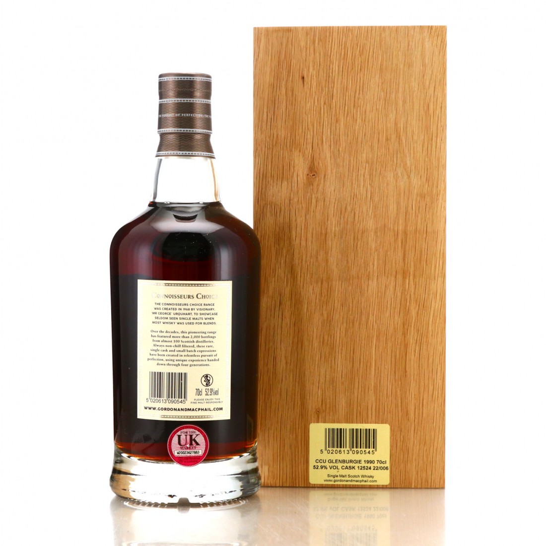 Glenburgie 1990 Gordon and MacPhail 31 Year Old Batch #22/006 | Whisky ...