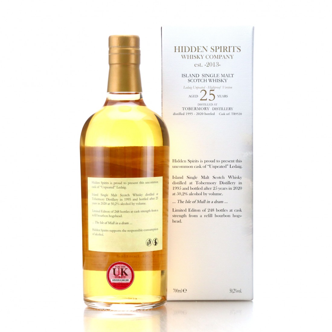Tobermory 1995 Hidden Spirits 25 Year Old | Whisky Auctioneer