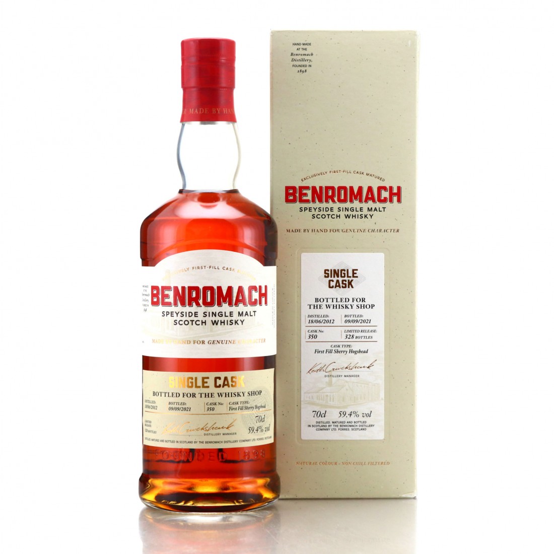 Benromach 2012 Single Sherry Cask #350 / TWS | Whisky Auctioneer