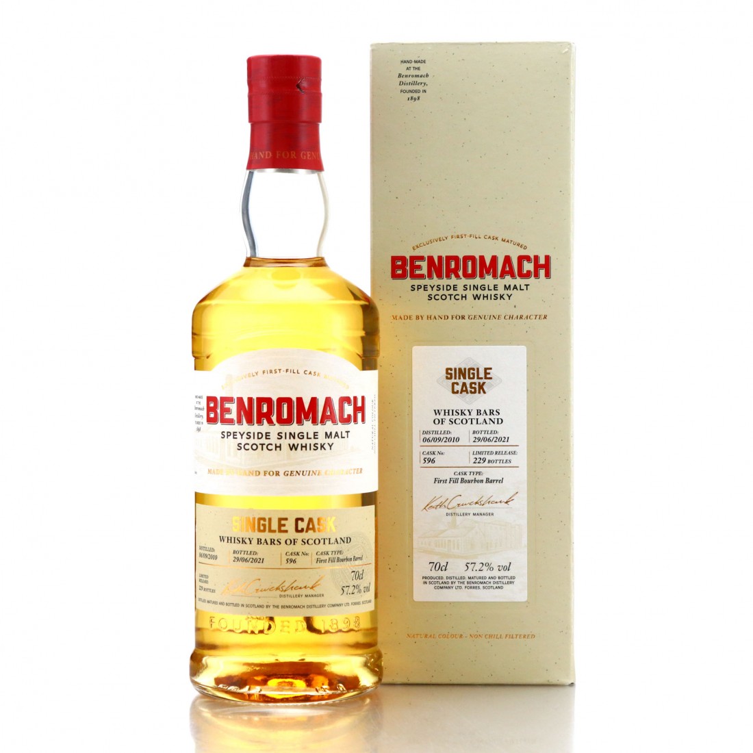 Benromach 2010 Single Cask #596 / WBoS | Whisky Auctioneer