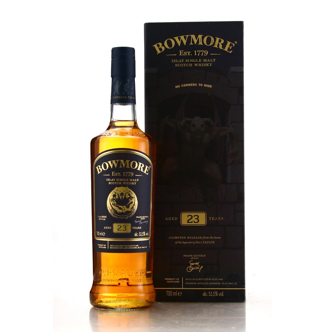 Bowmore 23 Year Old No Corners To Hide / Frank Quitely | Whisky Auctioneer