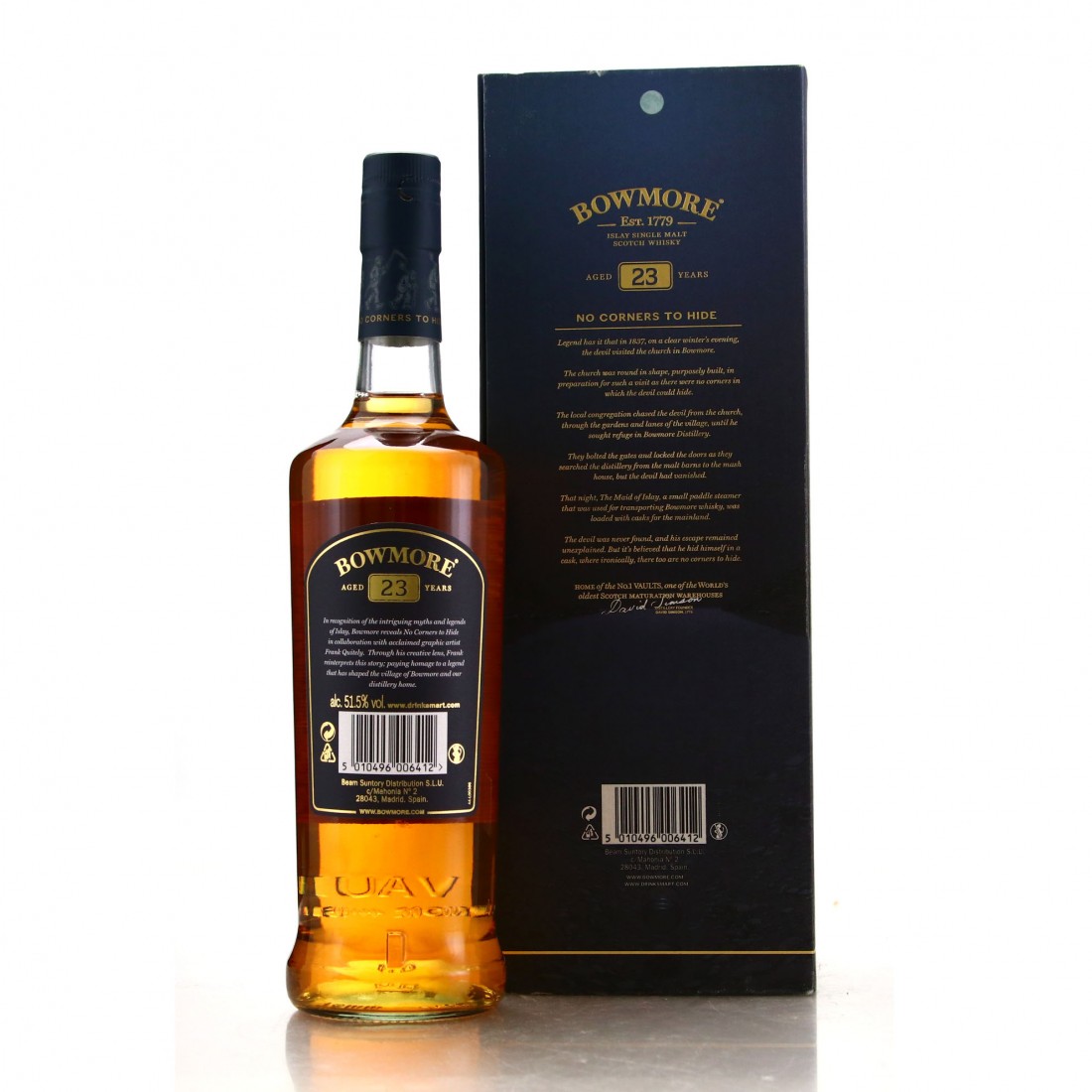 Bowmore 23 Year Old No Corners To Hide / Frank Quitely | Whisky Auctioneer