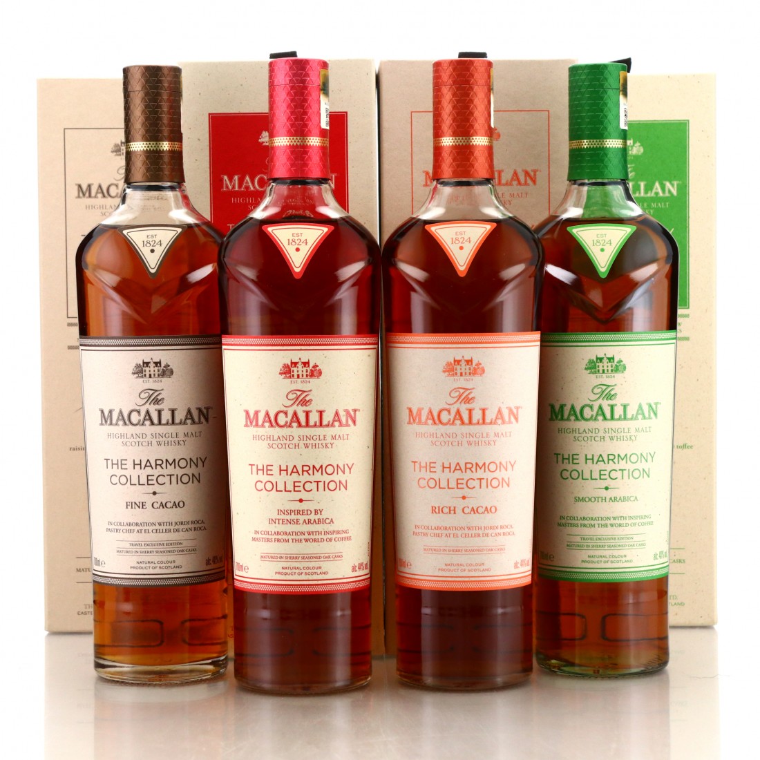 Macallan The Harmony Collection 4 x 70cl | Whisky Auctioneer