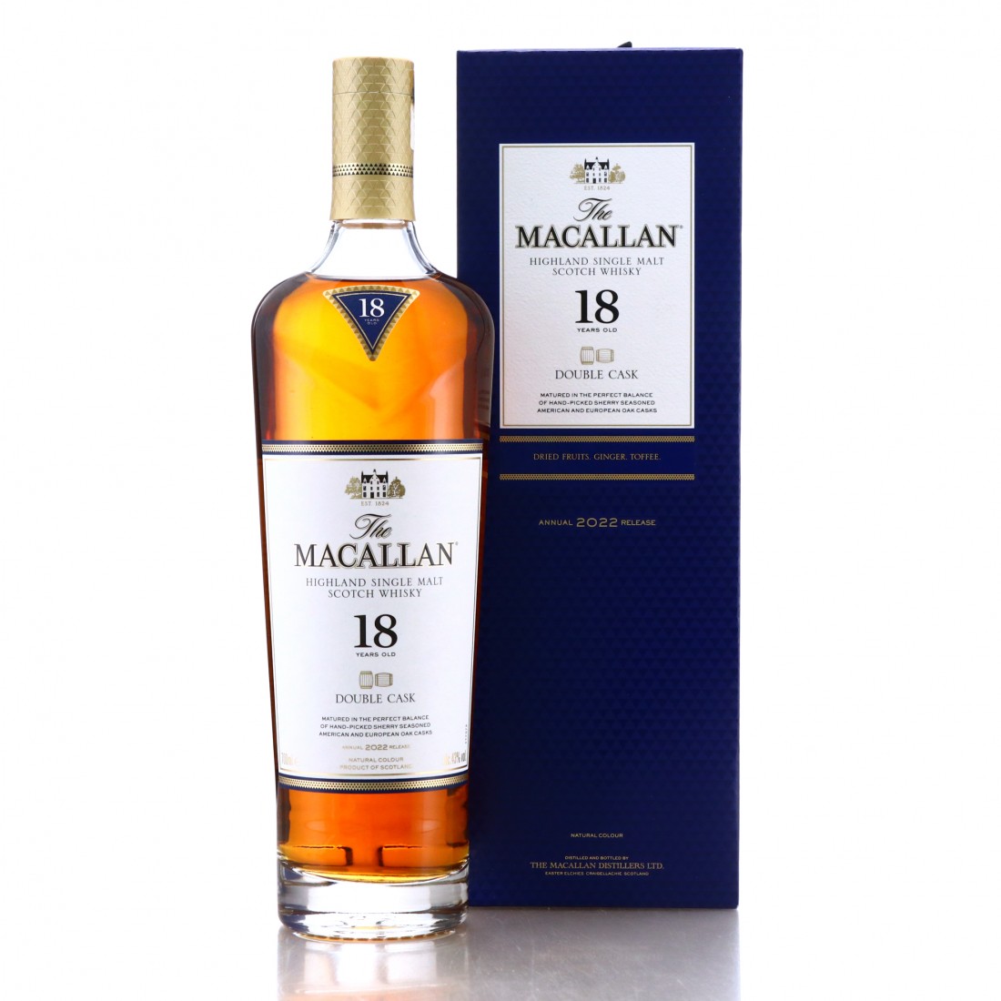 Macallan 18 Year Old Double Cask 2022 Release | Whisky Auctioneer