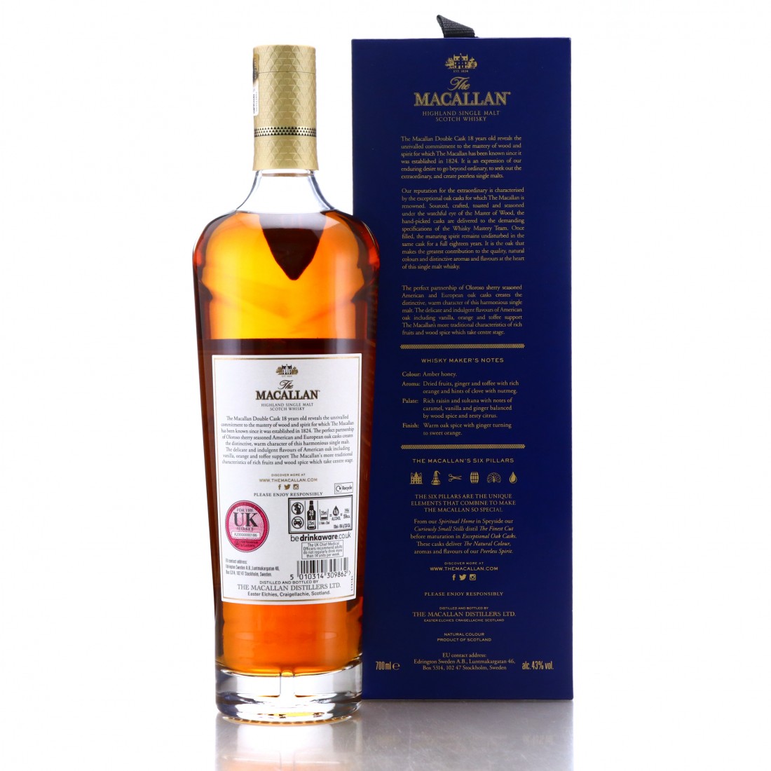 Macallan 18 Year Old Double Cask 2022 Release | Whisky Auctioneer