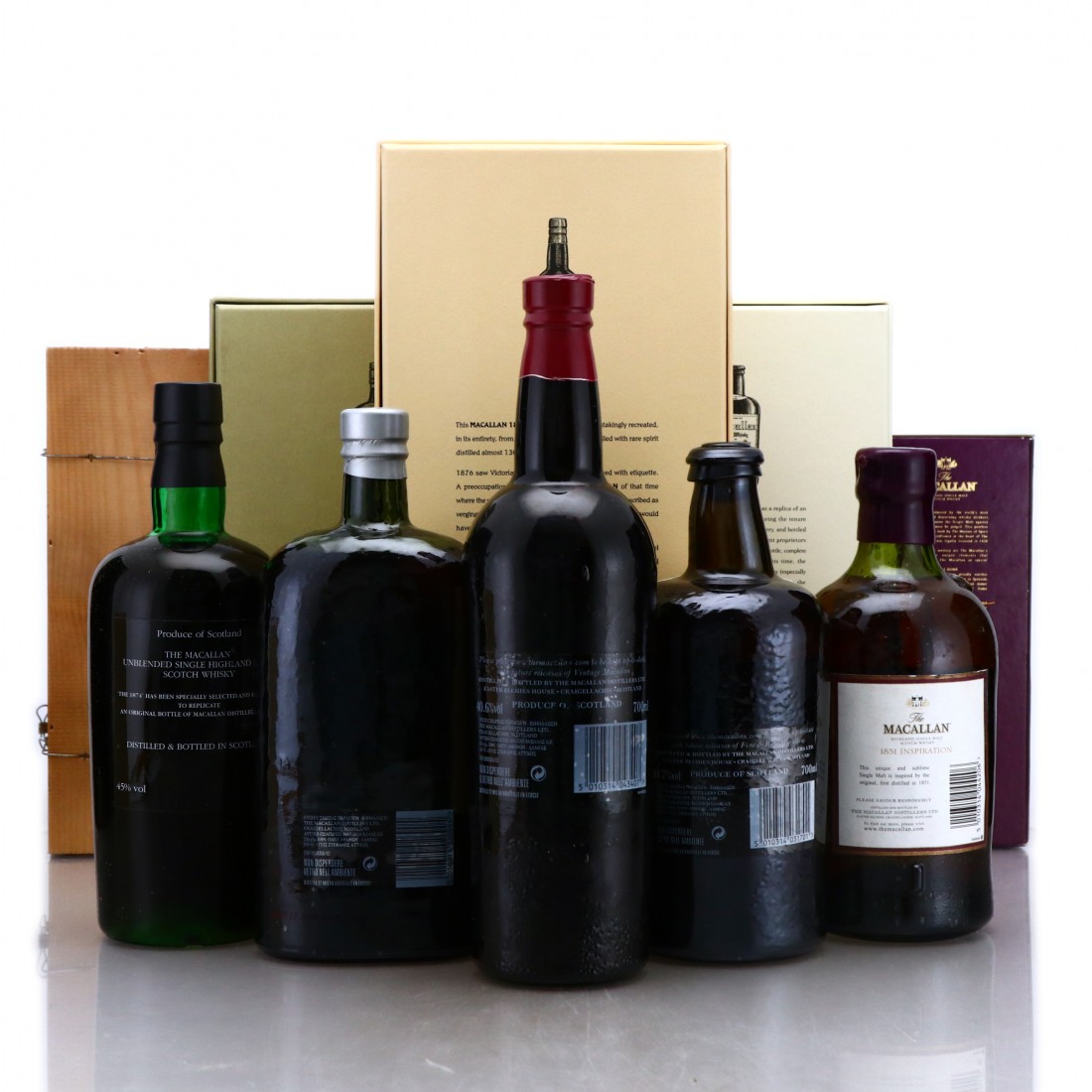 Macallan Replica and Inspiration Collection x 5 | Whisky Auctioneer