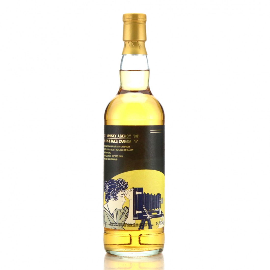 Highland Single Malt 2000 Whisky Agency 19 Year Old Heads And Tails