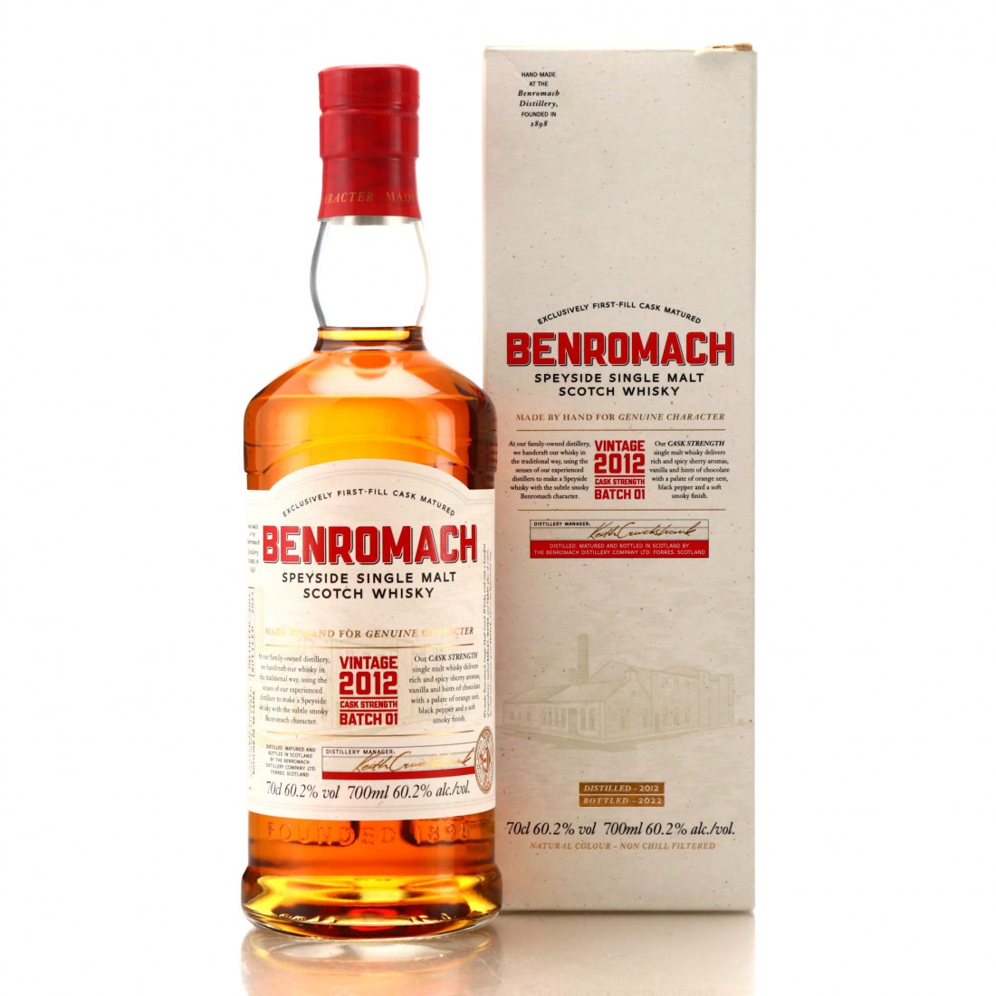 Benromach 2012 Cask Strength Batch #1 | Whisky Auctioneer