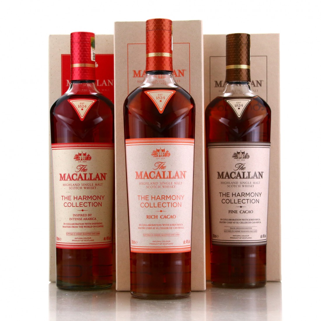 Macallan The Harmony Collection 3 x 70cl | Whisky Auctioneer
