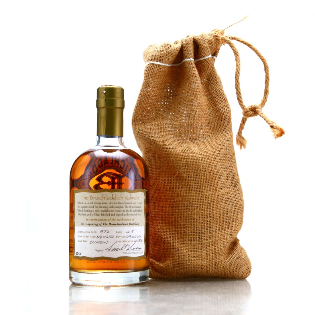 Bruichladdich 1972 Valinch 'The Re-opening of the Distillery' | Whisky ...