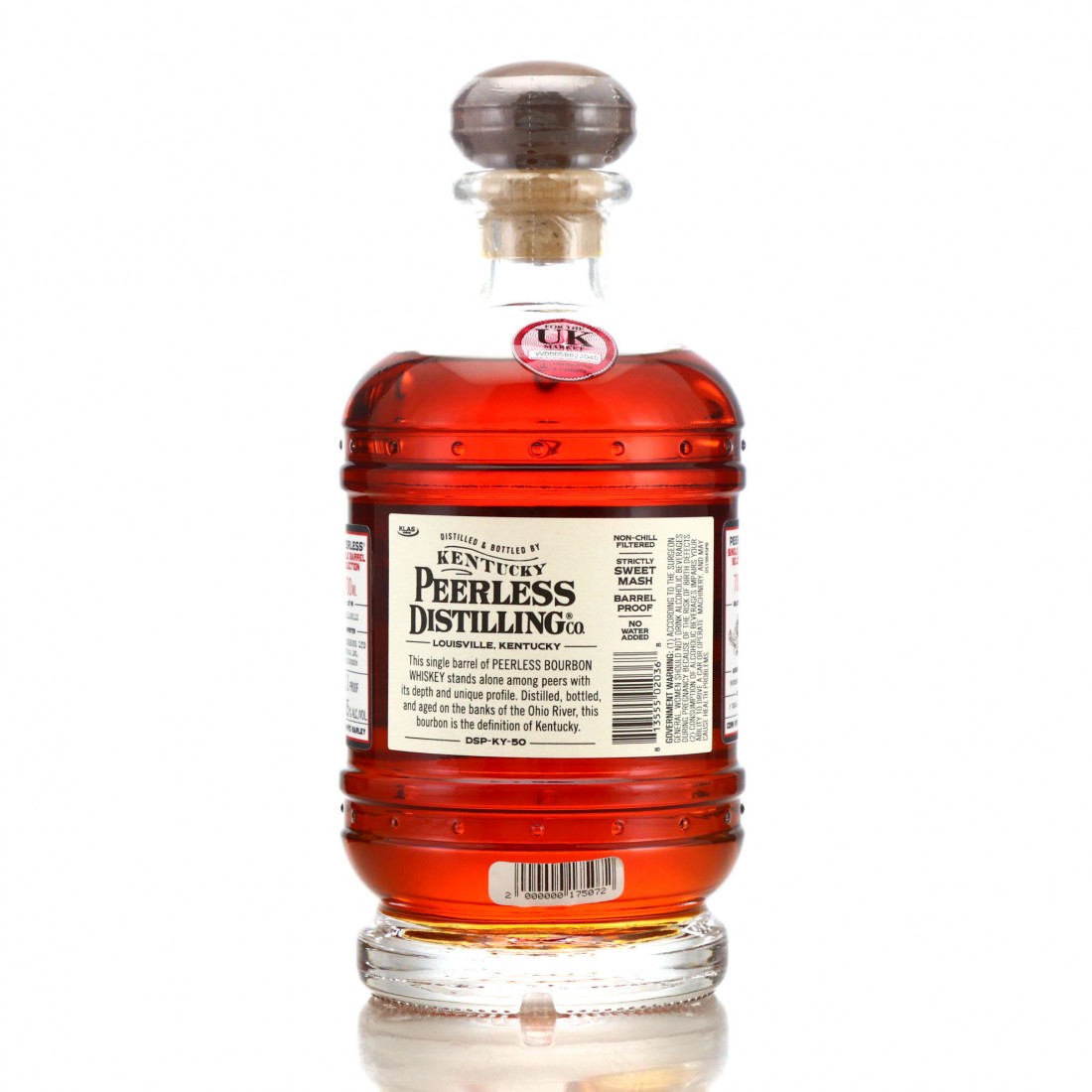 Peerless 2016 Single Barrel 5 Year Old Bourbon / British Bourbon ...