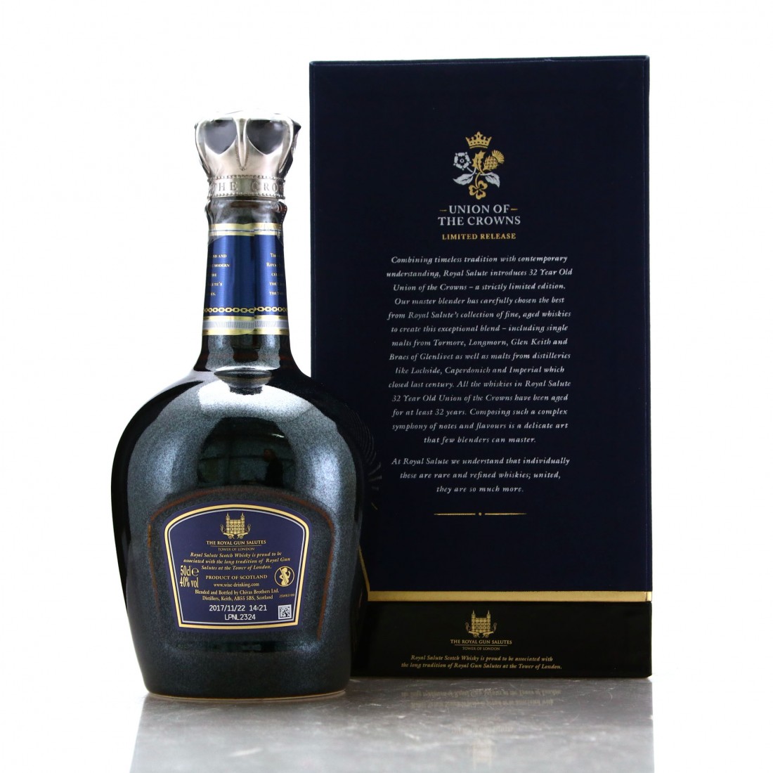 Chivas Royal Salute 32 Year Old Union of the Crowns 50cl | Whisky ...