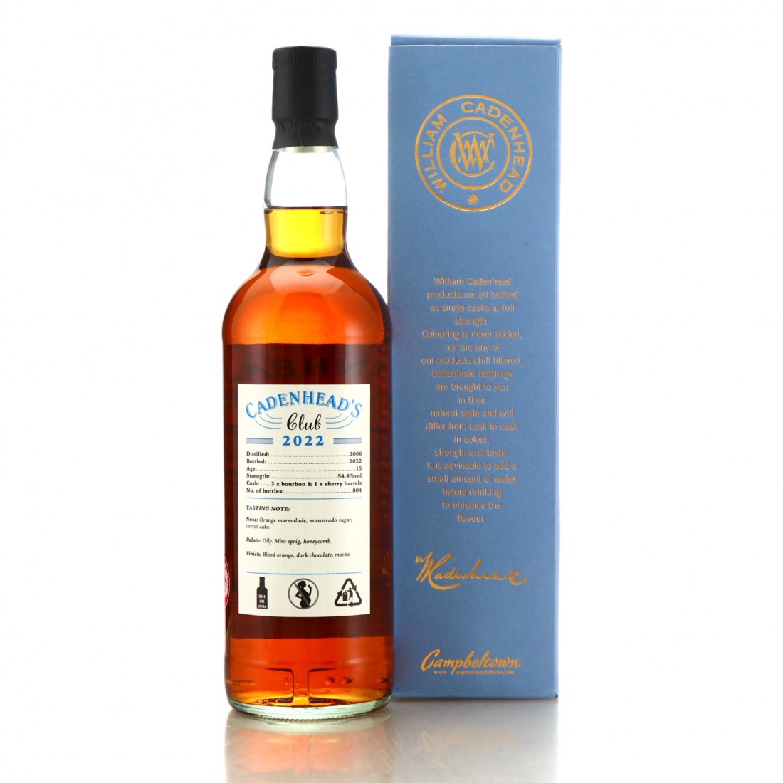 Aultmore 2006 Cadenhead's Club 15 Year Old | Whisky Auctioneer