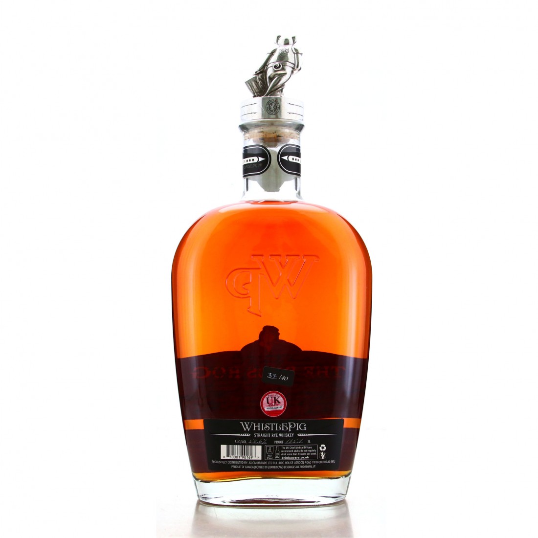 Whistlepig 17 Year Old Single Barrel Rye #94 3 Litre / The Boss Hog 7th ...