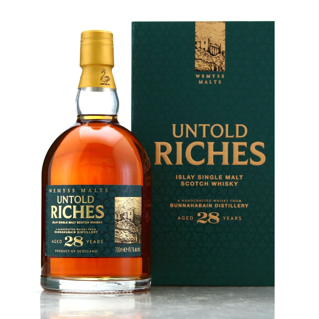 Bunnahabhain 28 Year Old Wemyss Malts / Untold Riches | Whisky Auctioneer