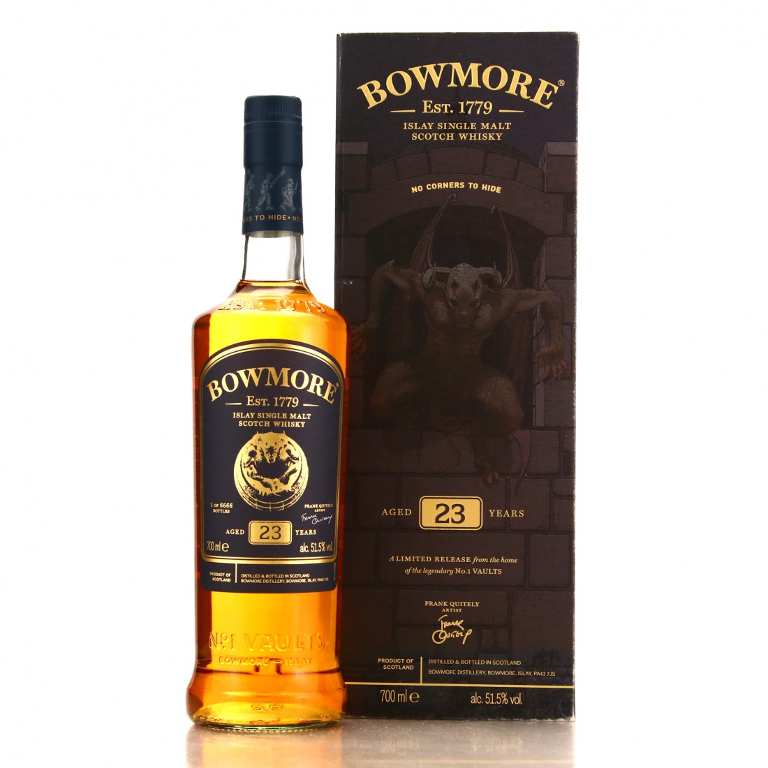 Bowmore 23 Year Old No Corners To Hide / Frank Quitely | Whisky Auctioneer